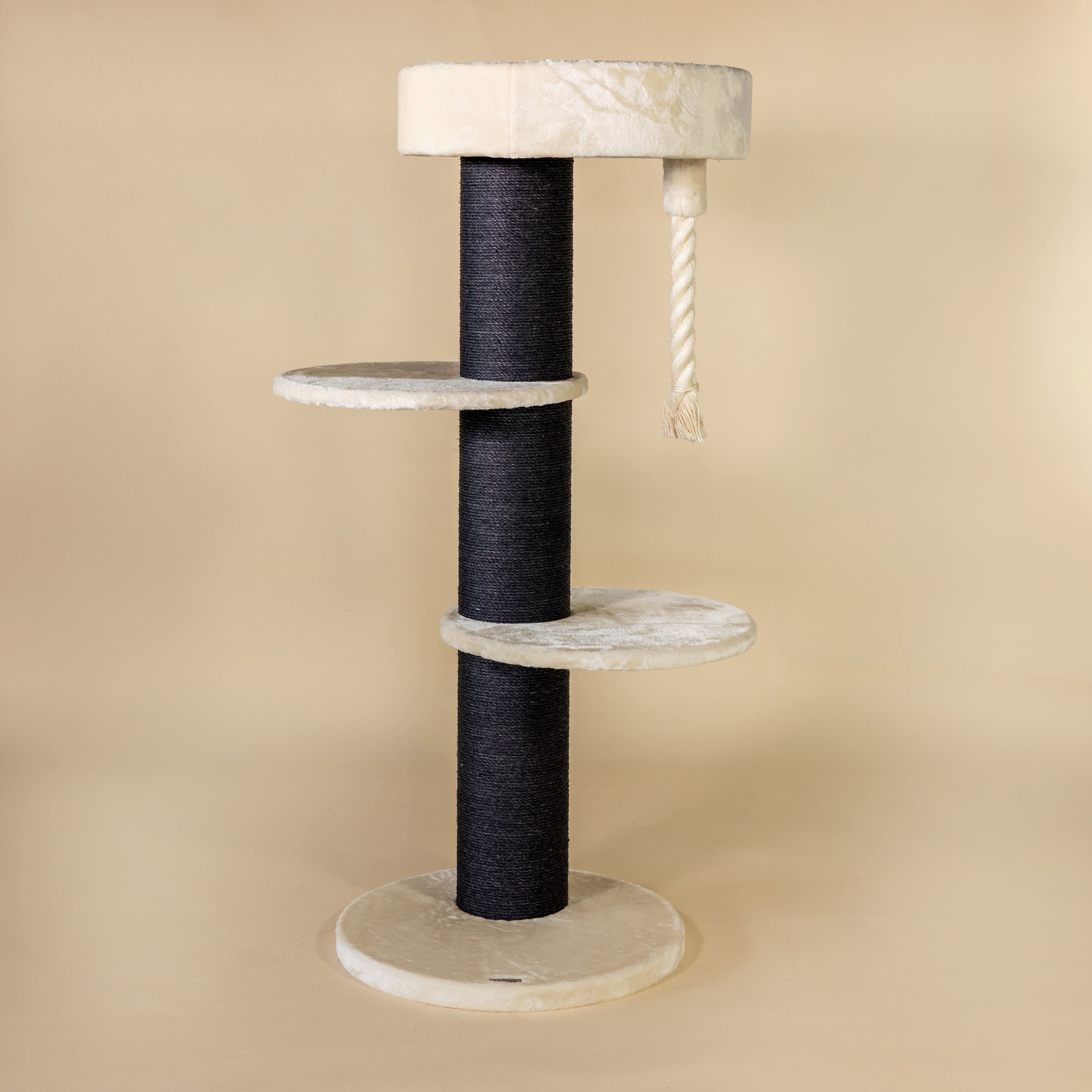 Maine Coon Sleeper Blackline Cream - large Cat Tree from RHR Pets