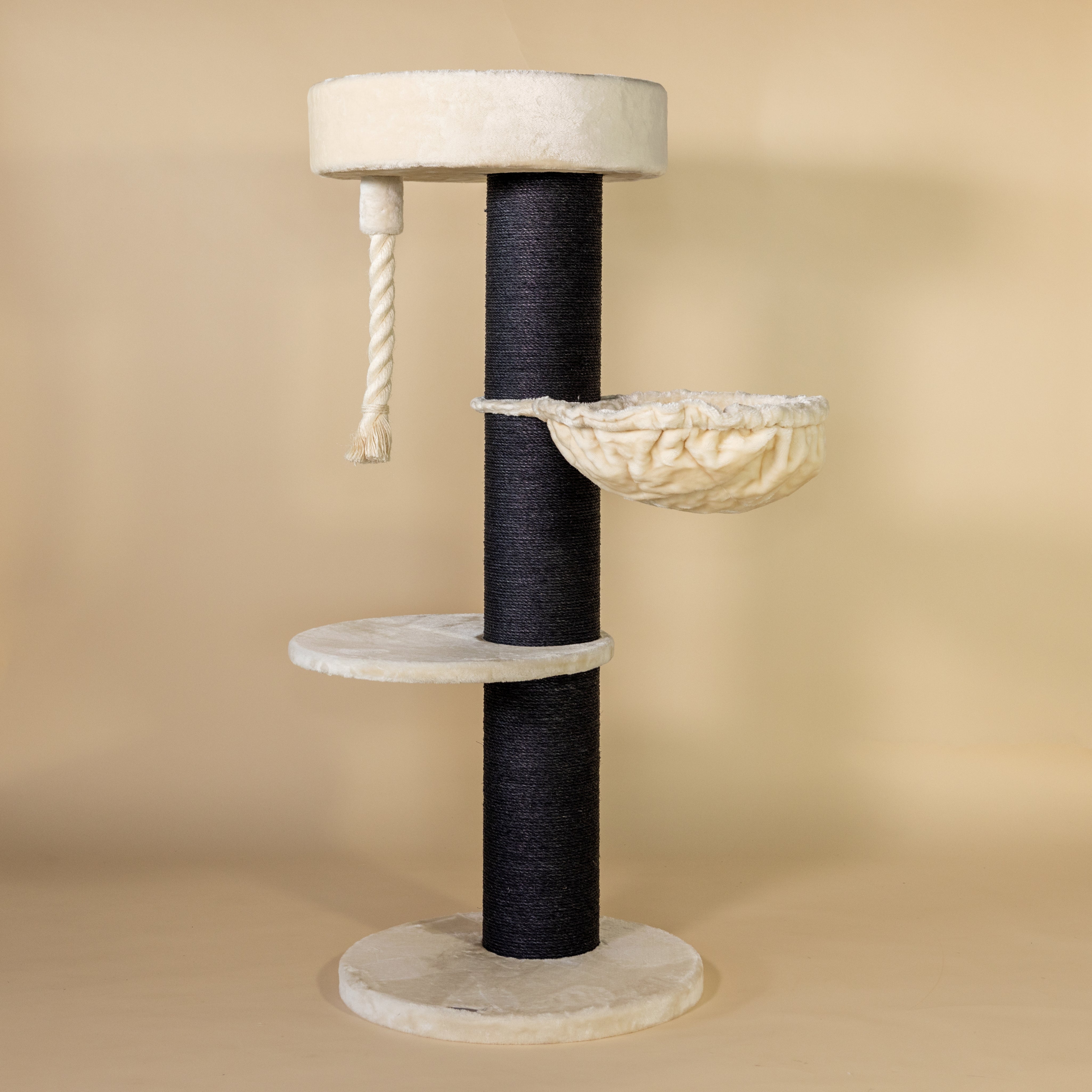 Maine Coon Sleeper Blackline de Luxe Cream - Cat Tree from RHR Pets