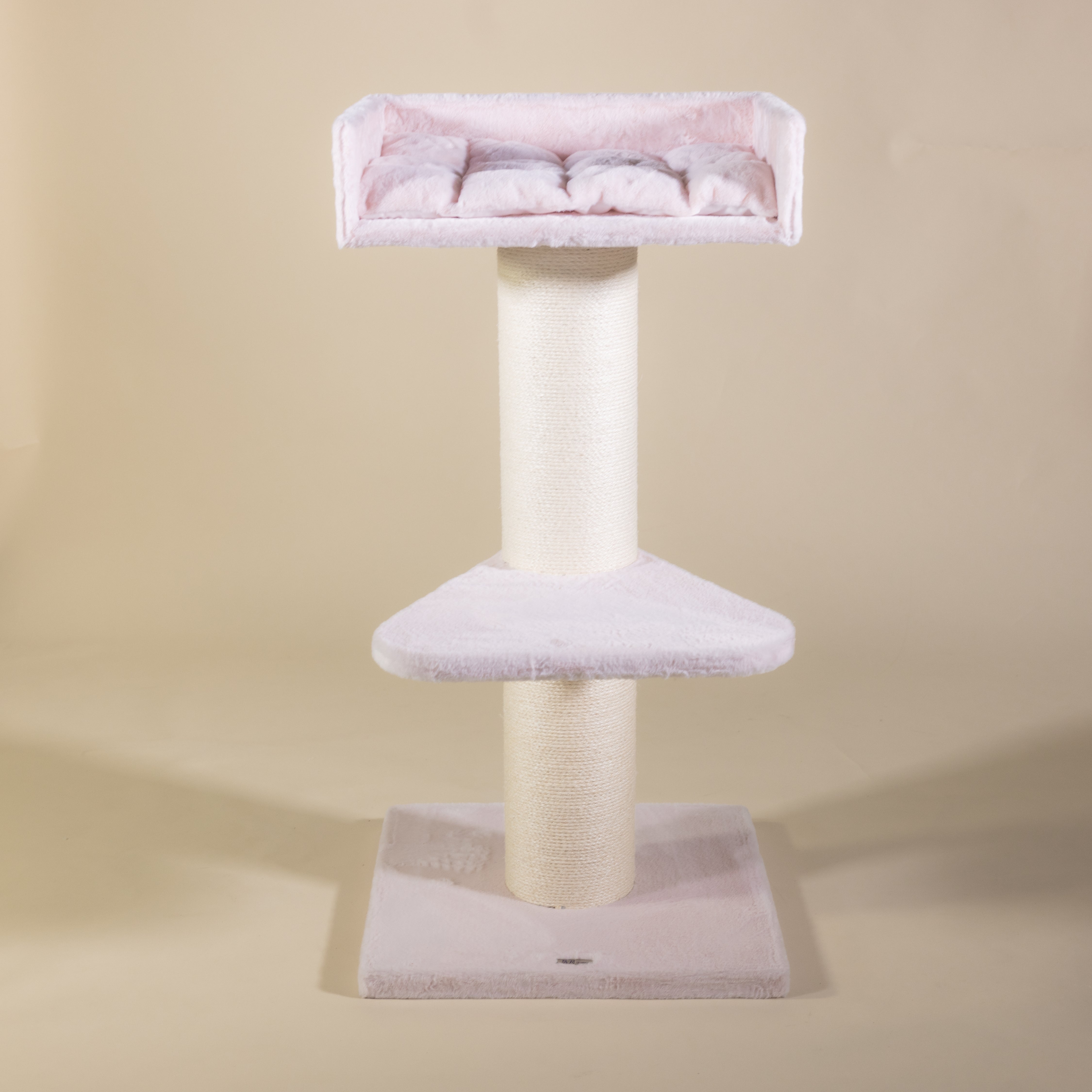 Maine Coon Lounge Pink Teddy - Cat Tree for large cats from RHR Pets
