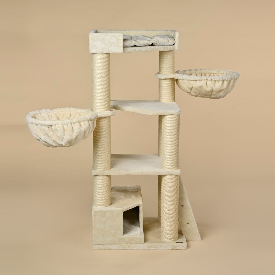 Corner Coon Cream - Cat Tree for large cats from RHR Pets