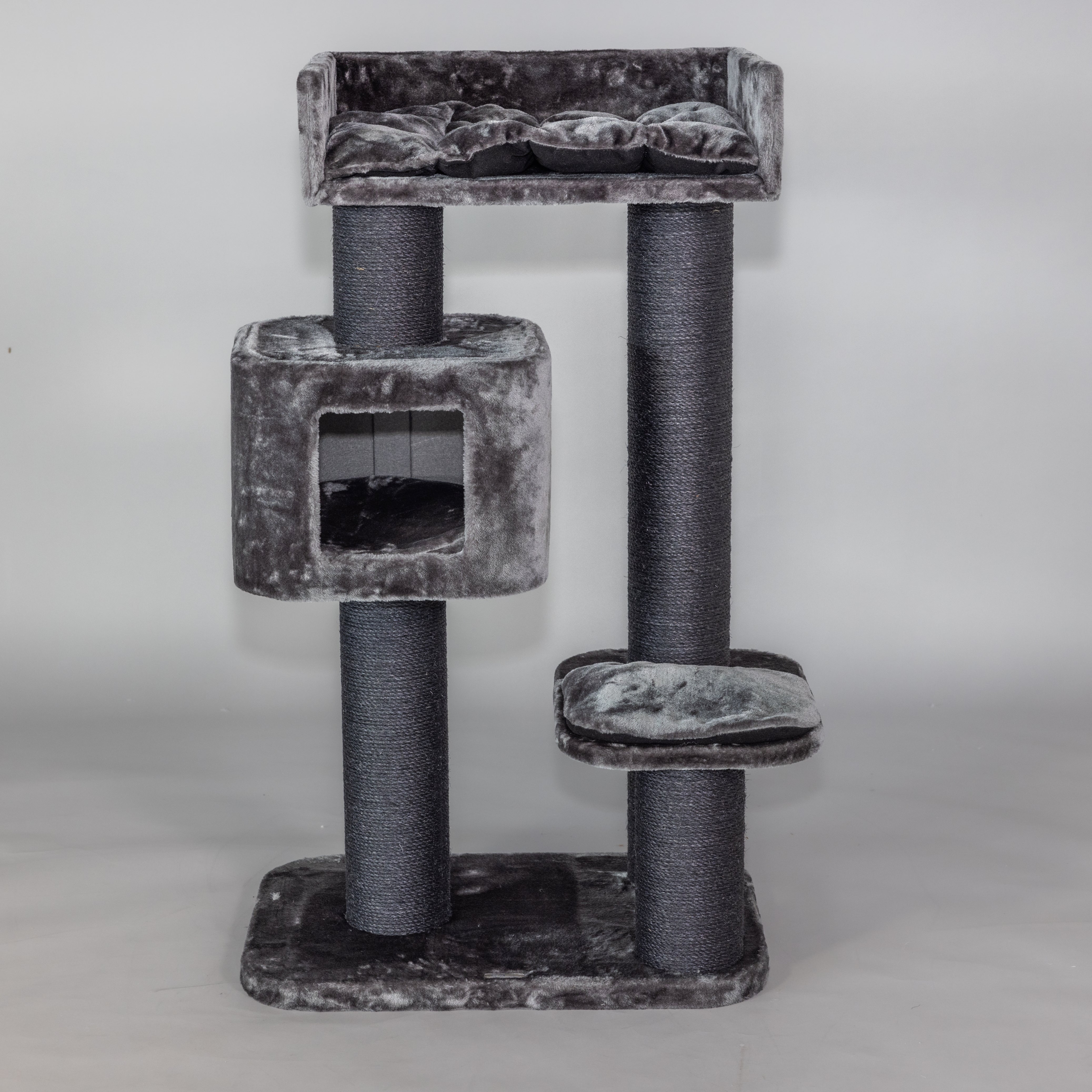 Devon Rex Blackline Dark Grey - Cat Tree for large cats from RHR Pets