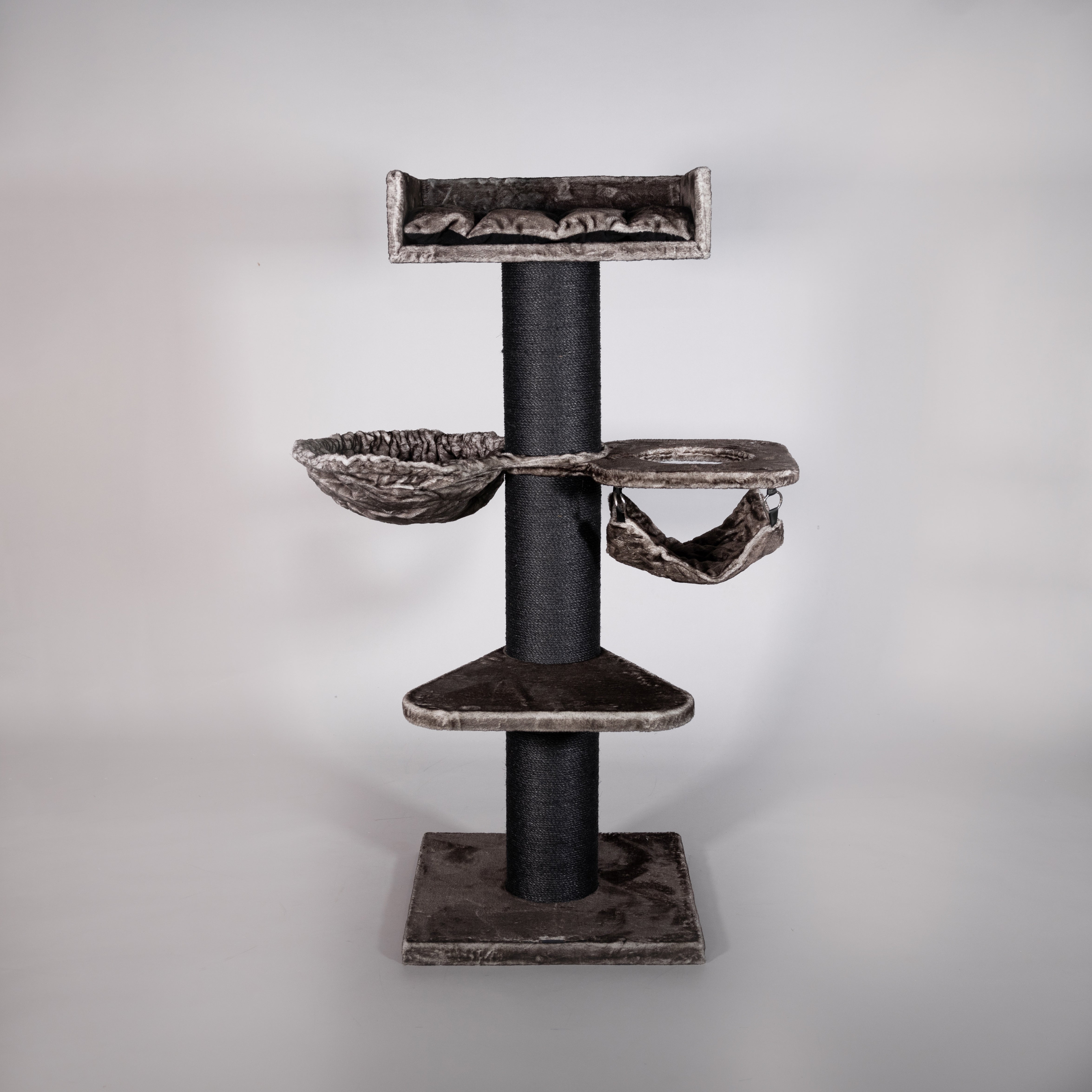 Royalty Blackline Crown Plus Taupe - Cat Tree for large cats from RHR Pets