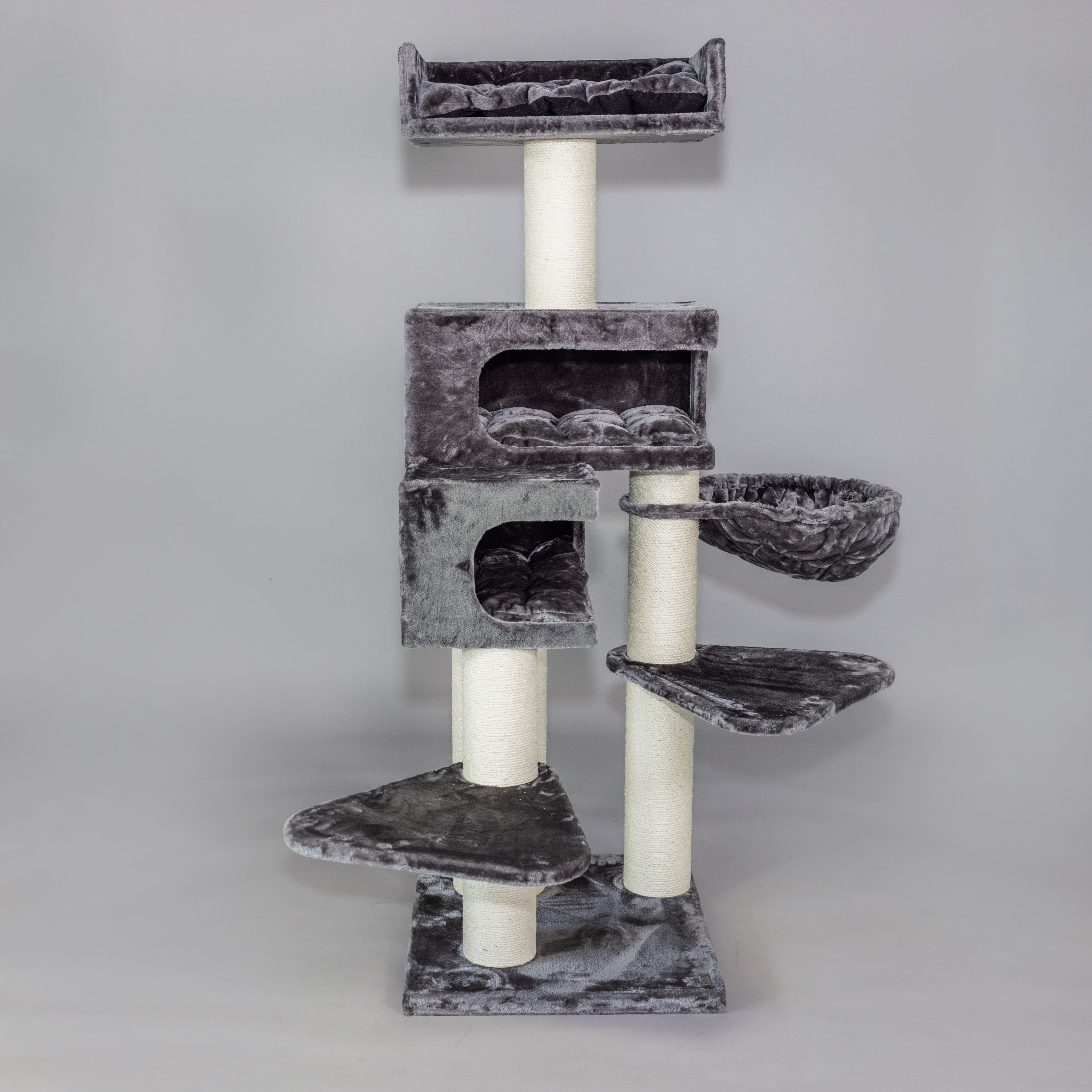 Cat Scratcher Birman Citadel (Dark Grey) - For big cats from RHR Pets