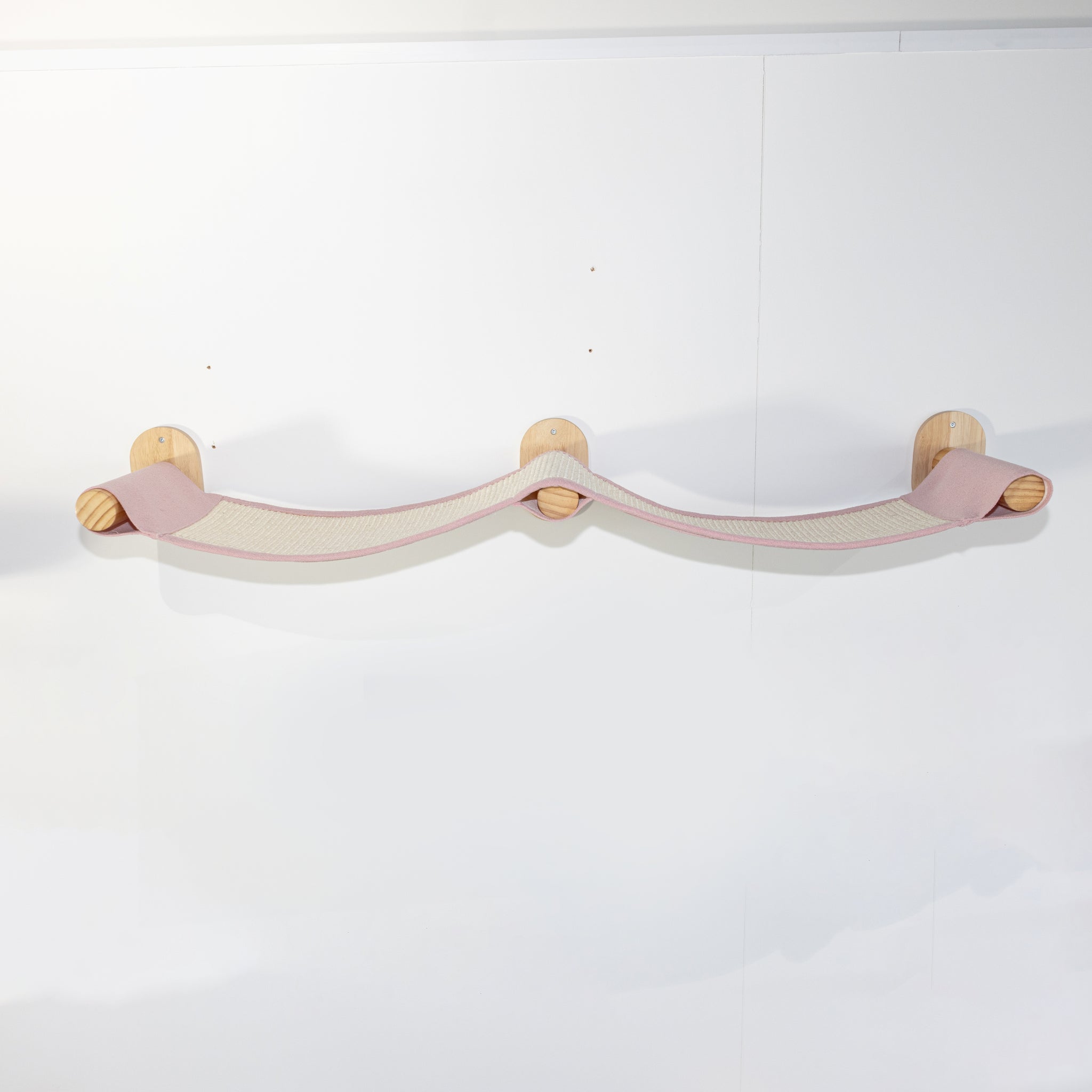 Wall unit Climbing wall Cat - Wall Bridge (Pink)