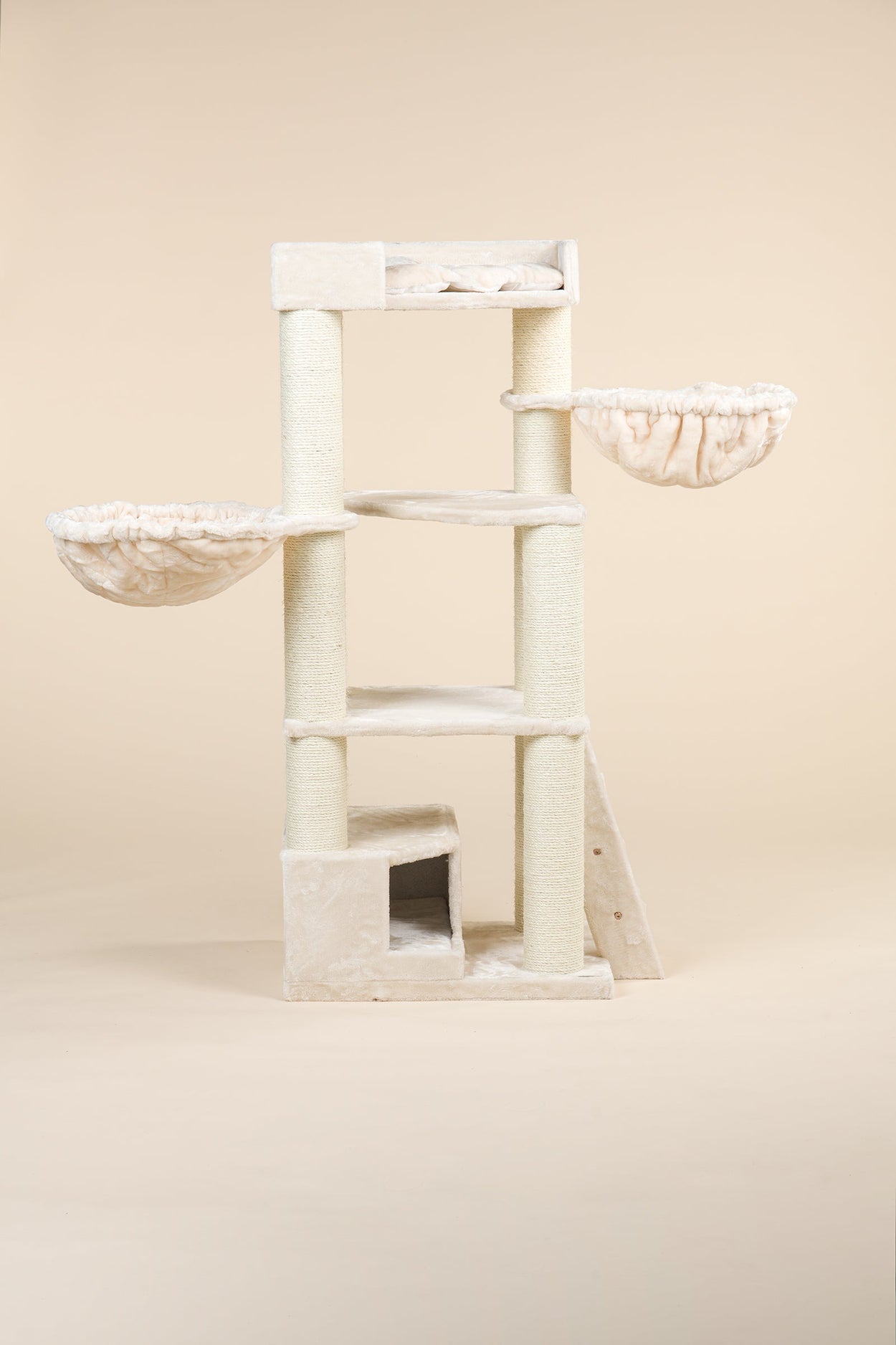 Corner Coon Cream - Cat Tree for large cats from RHR Pets