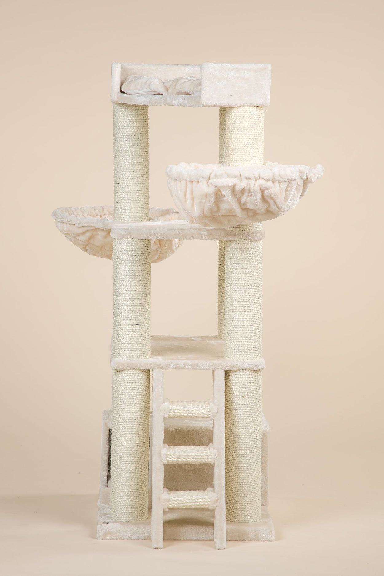 Corner Coon Cream - Cat Tree for large cats from RHR Pets