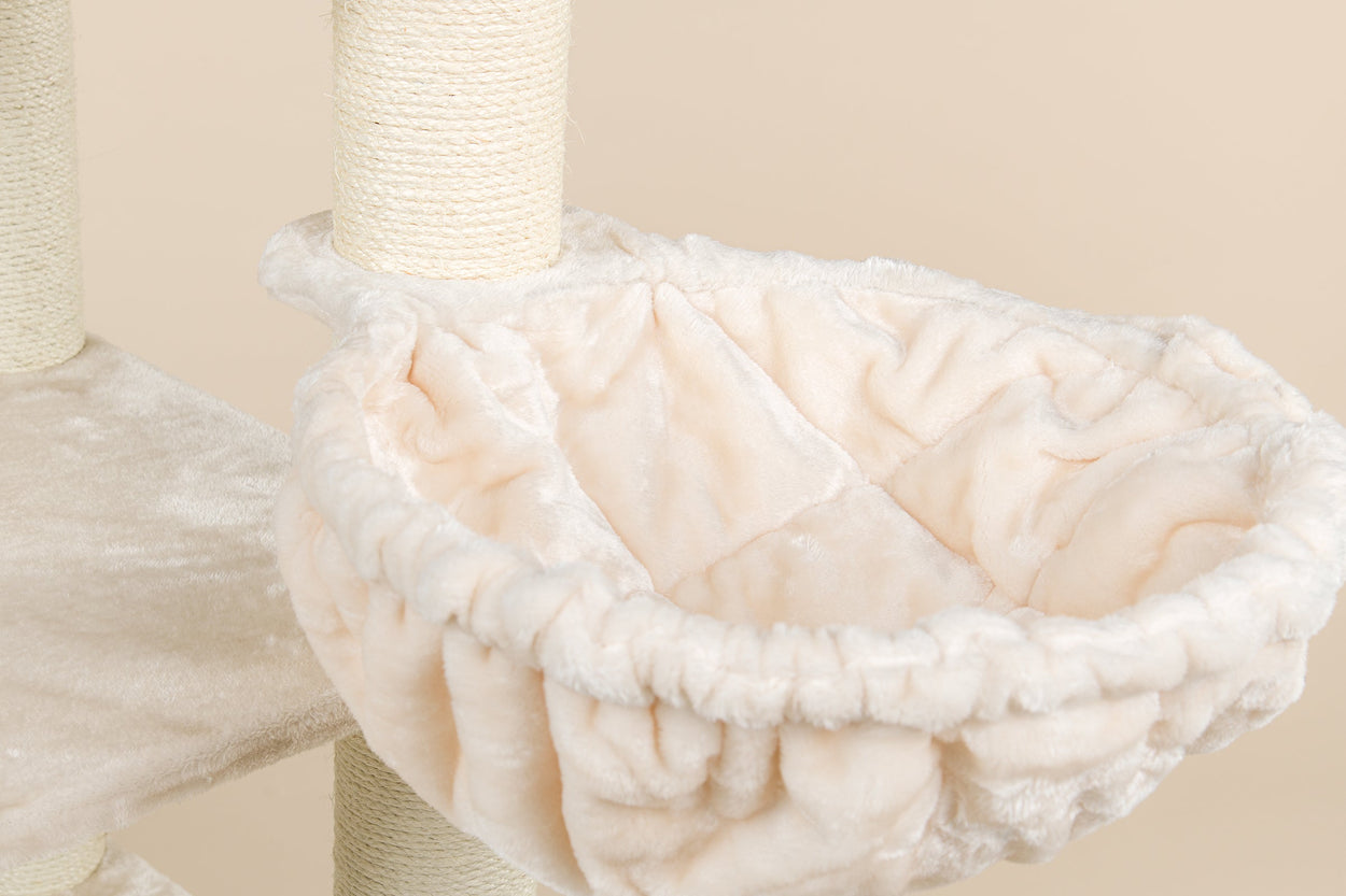 Corner Coon Cream - Cat Tree for large cats from RHR Pets