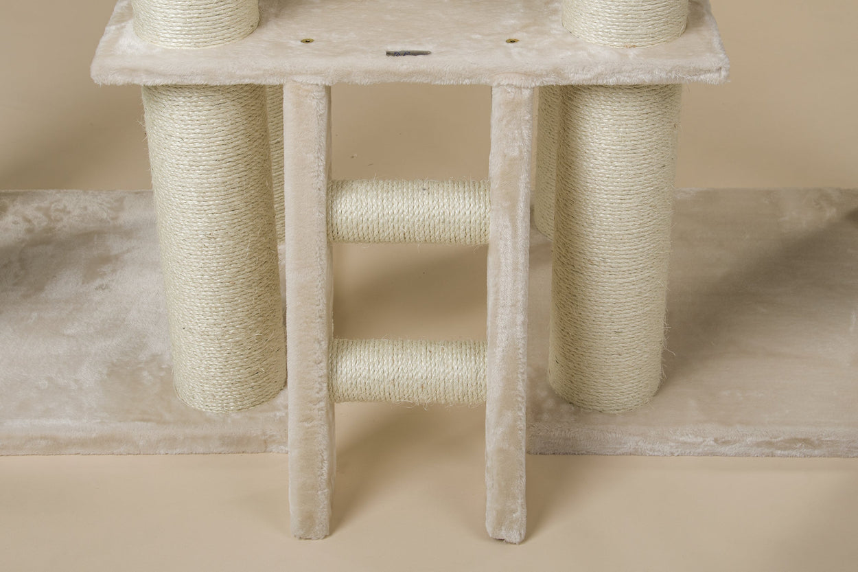 Royal Cat Palace Cream - XXL Cat Tree for large cats from RHR Pets
