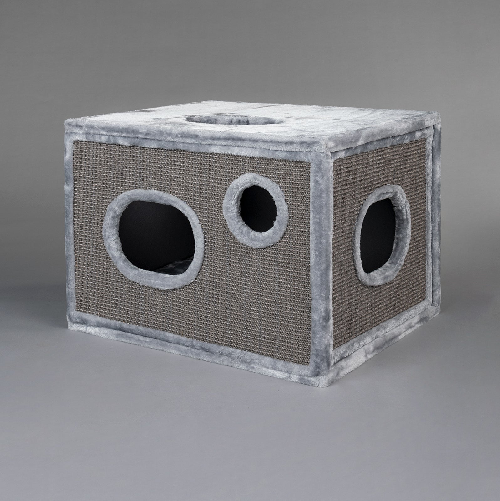 Scratching Barrel Palace Left Light Grey - Scratching Barrel for large ...